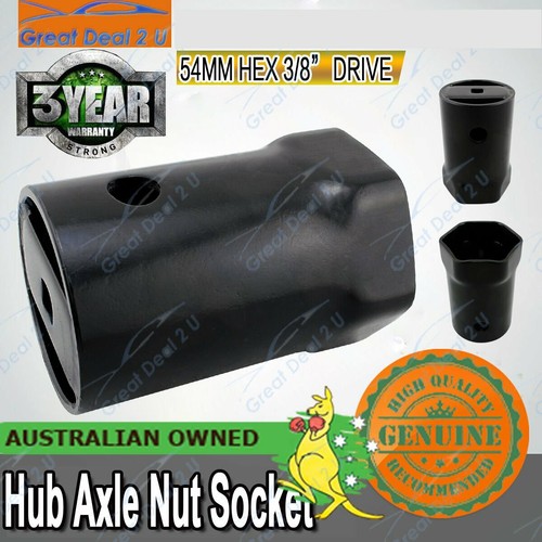 Heavy Duty 54mm Hub Socket for Toyota Landcruiser Hilux Patrol Axle Nut ...
