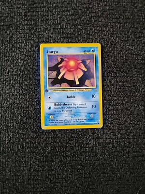 Pokémon Neo Revelation 1st Edition Regular Finish Staryu 56/64 NM-MT ...