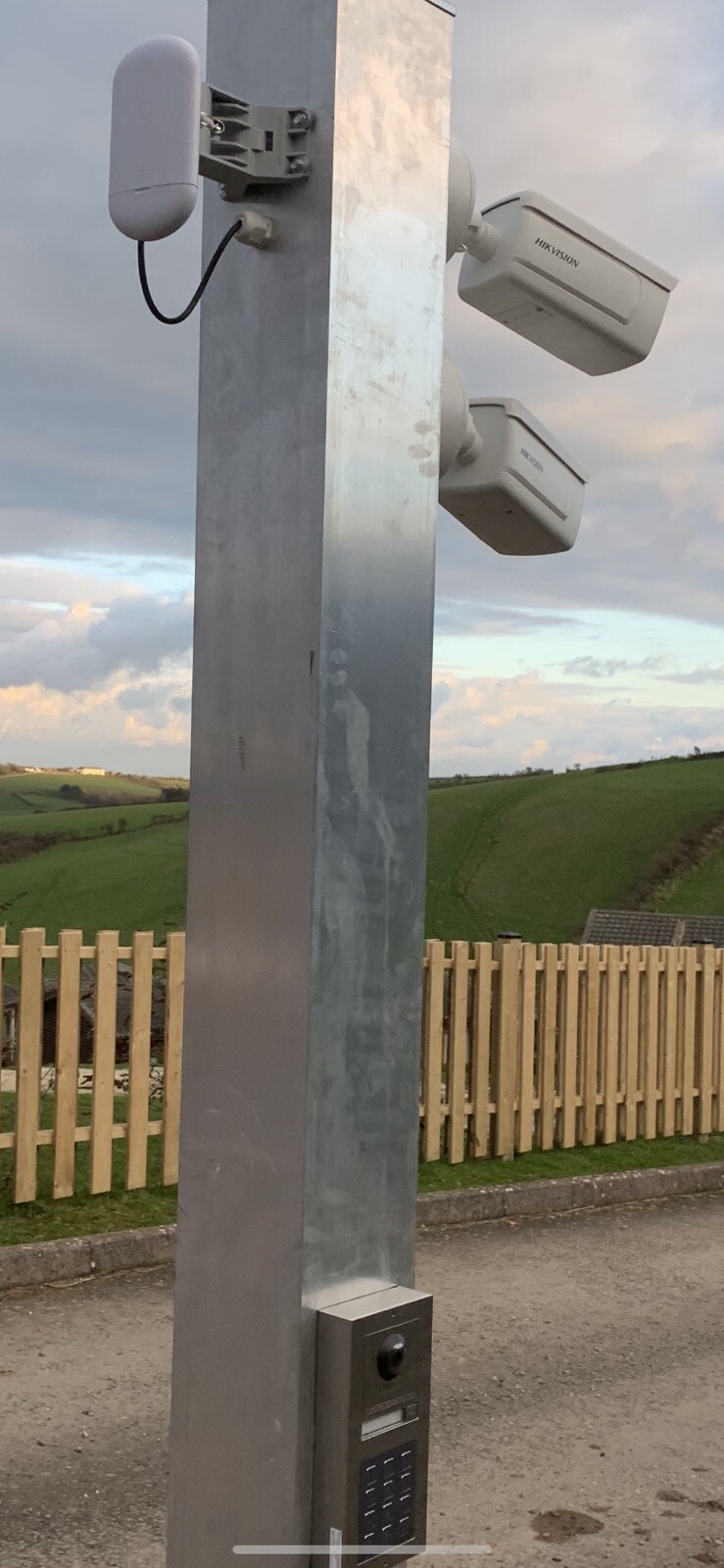 Aluminium CCTV Mast | eBay UK