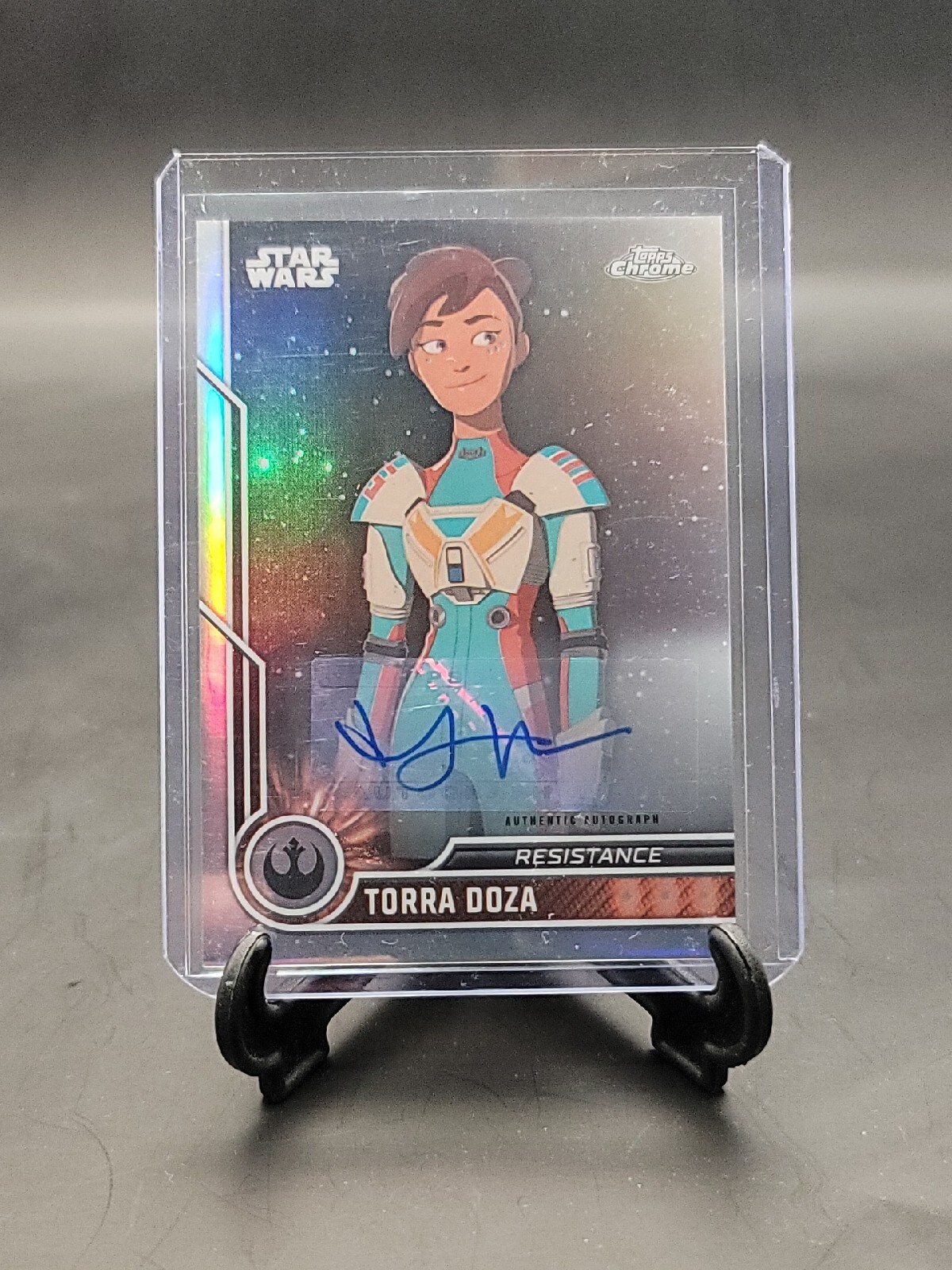Torra Doza 2023 Topps Chrome Star Wars Auto #41 Myrna Velasco | eBay