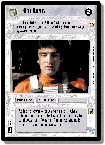 SWCCG: Bren Quersey [Ungraded] Special Edition Star Wars CCG Decipher ...