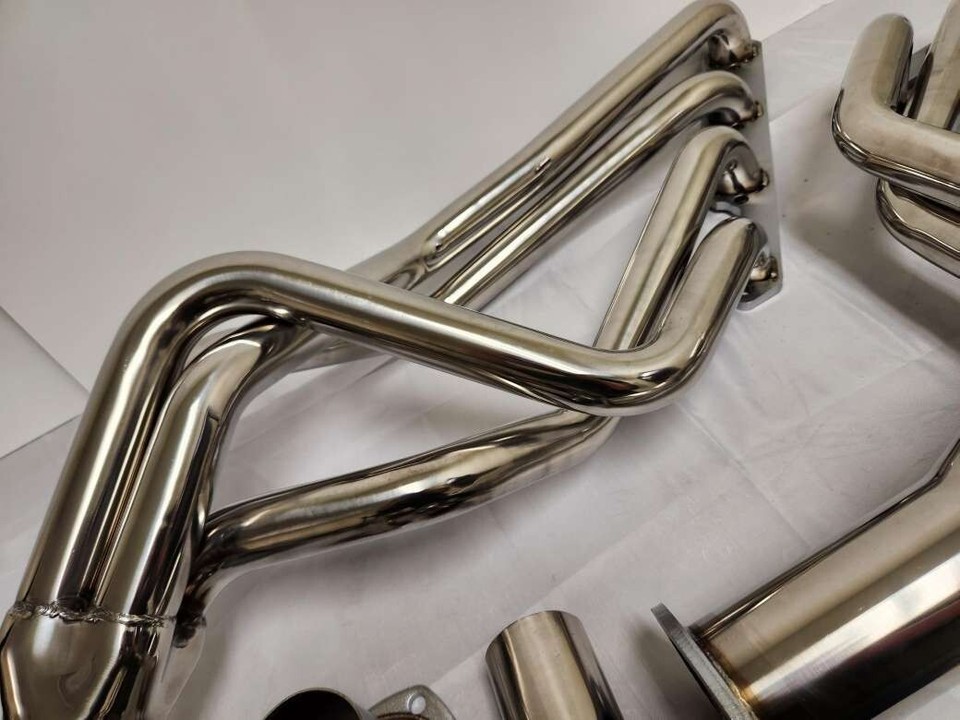 1964 to 1970 Ford Mustang Stainless Steel Long Tube Headers Small Block ...