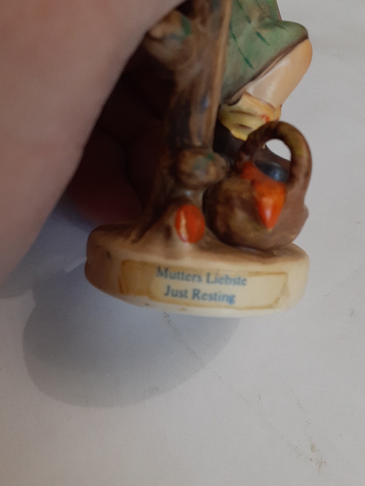 GOEBEL HUMMEL Figurine112 3/0 "JUST RESTING" #95 1938, BEAUTIFUL COLOR ...