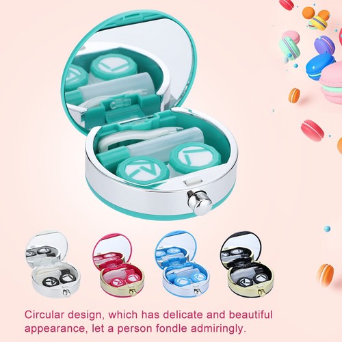 Mini Contact Lens Holder Eye Care Lenses Case Set Cute Lovely Travel ...