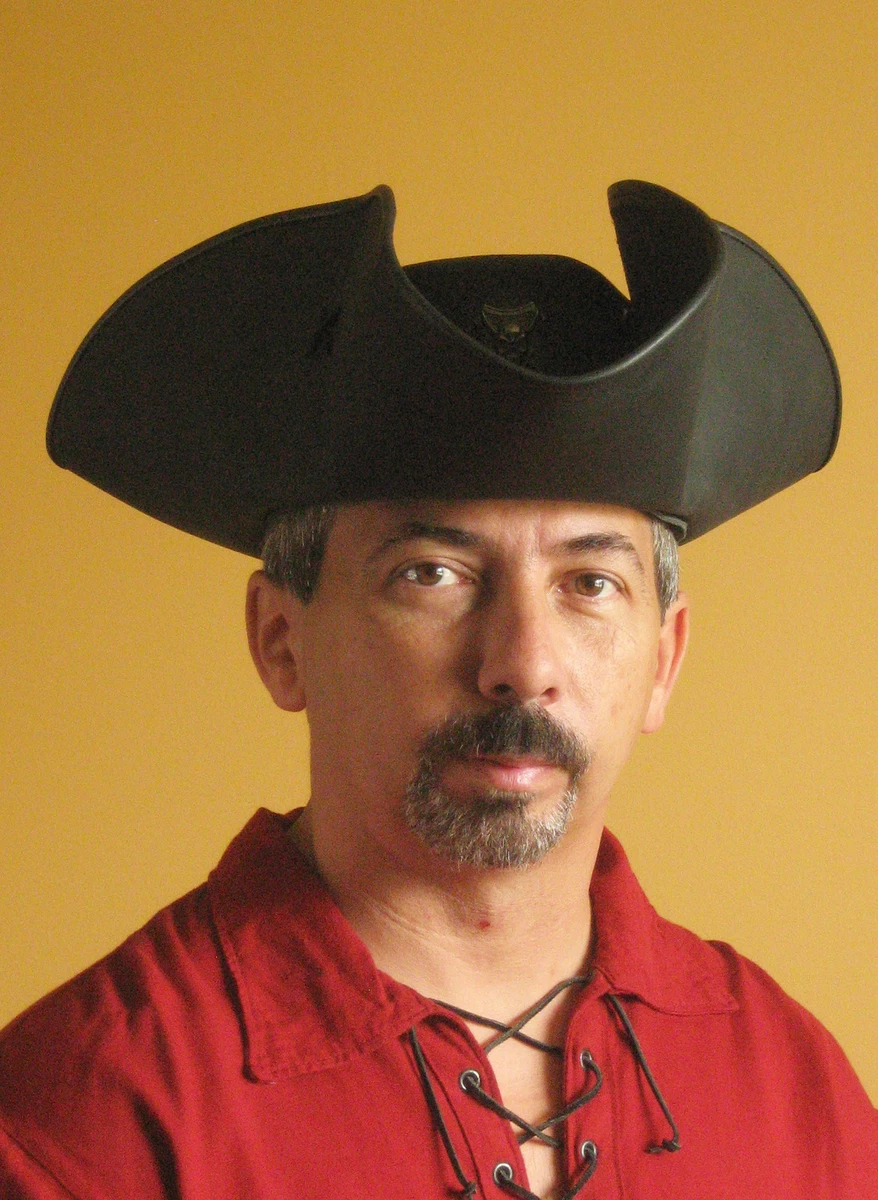 Leather Colonial Hat