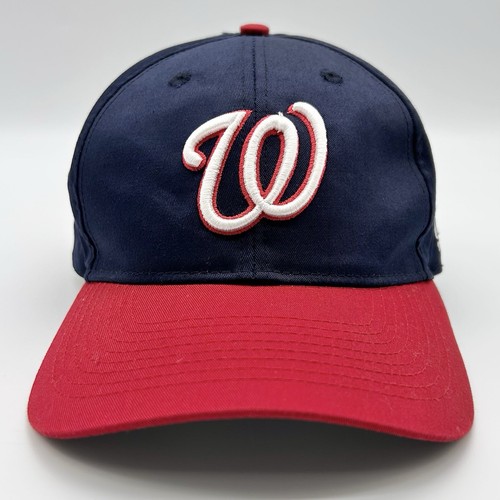 Washington Nationals MLB Hat Red White Strapback Baseball Cap Vintage ...
