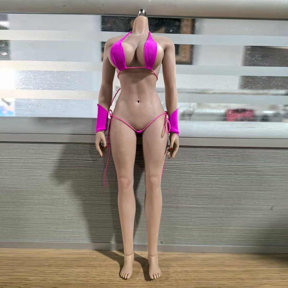 JIAOU DOLL 1:6 Suntan Skin Figure Body Large Bust 12inch Female Toys JOQ-10E-BFn | eBay