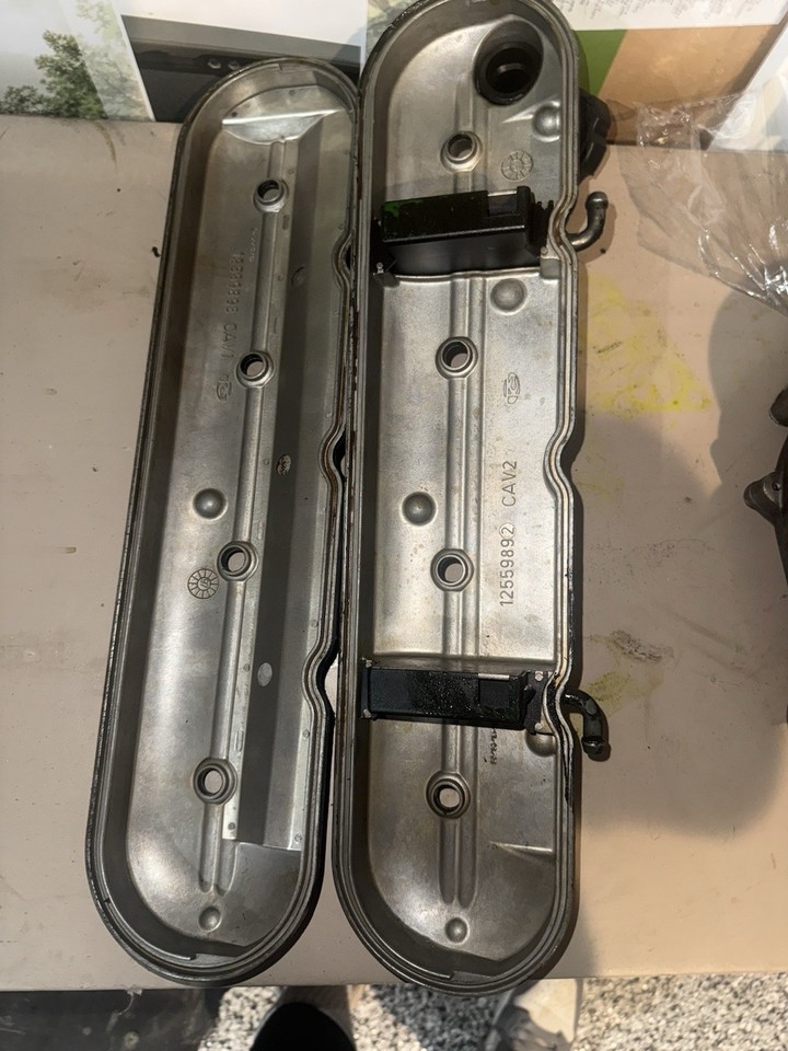 Ls1 C5 Corvette 1999 Valve Covers Oem Painted Black Aluminum | eBay