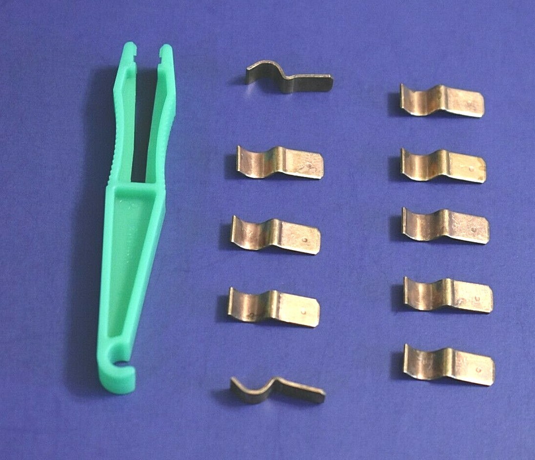 10 GLASS FUSE TAPS & PULLER FORD MUSTANG TORINO FAIRLANE RANGER GALAXIE ...