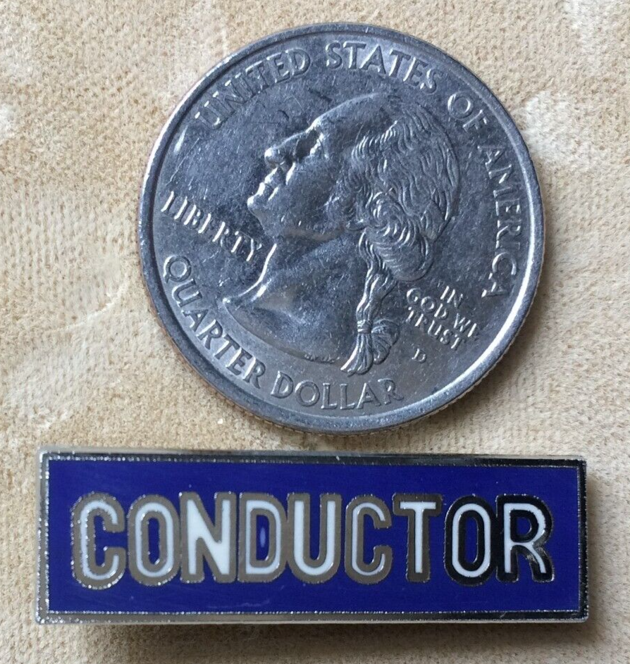 Conductor Railroad Hat Pin Tie Tac Lapel | eBay