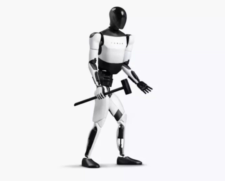 Tesla Bot Action Figure New IN HAND SHIPS FAST SOLD OUT ONLINE IN ...