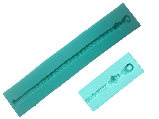 Zip / Zipper Cake Decoration Silicone Mould for Cake Decorating Fondant ...