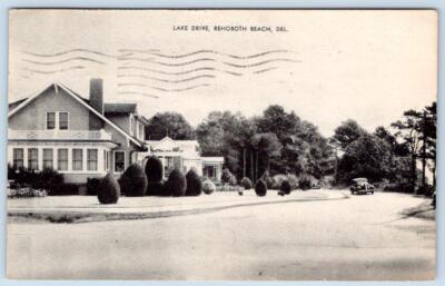 1960 REHOBOTH BEACH DELAWARE LAKE DRIVE HOUSES SENT TO DENTON MD ...