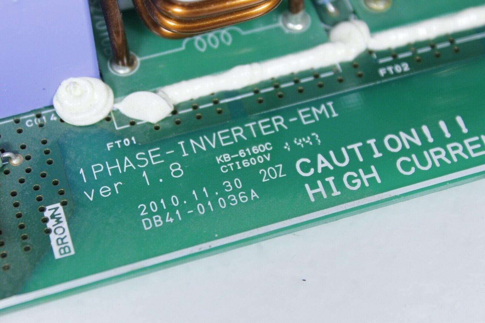 GENUINE SAMSUNG DB41-01036A PCB SUB-EMI DB93-11110A FOR AC090HCAFKH/SA ...