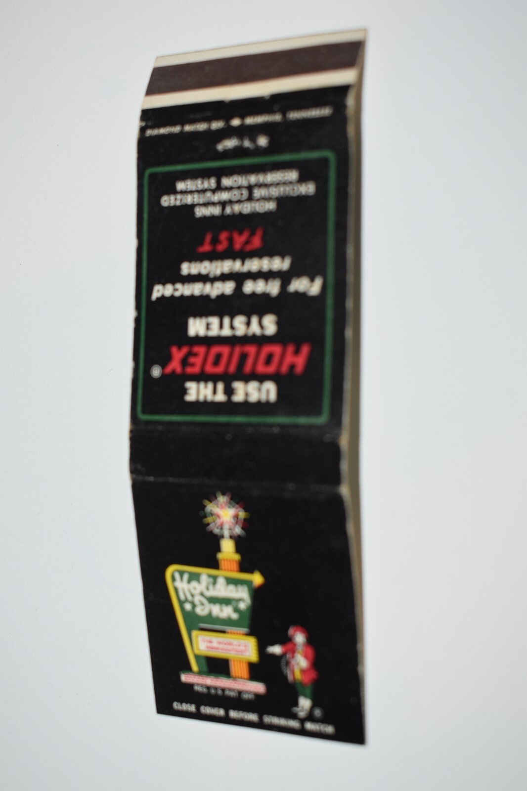 Holiday Inn Holidex Wichita Kansas 20 Front Strike Matchbook Cover | eBay