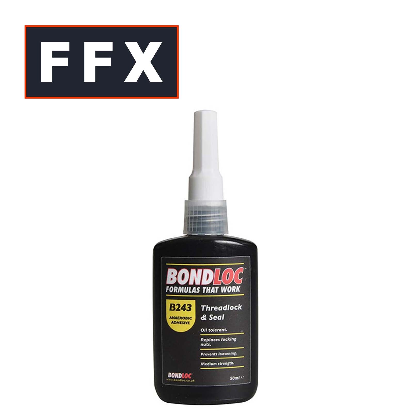 Bondloc B243 Nutlock Medium Strength Threadlocker 50ml for sale online ...