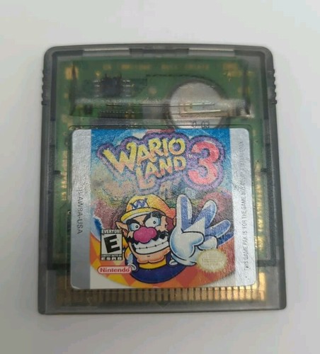 Wario Land 3 Nintendo Game Boy Color, Authentic Cart Only 45496731137 ...