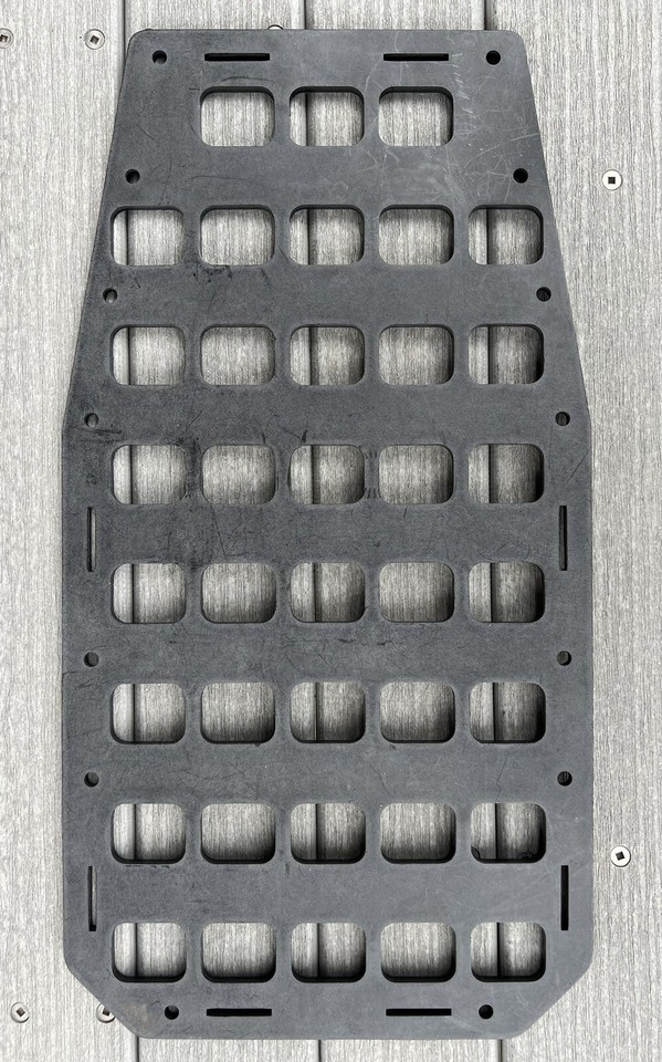 Greyman Tactical Rigid MOLLE Panel Insert - 8.875” x 17” With Handle ...