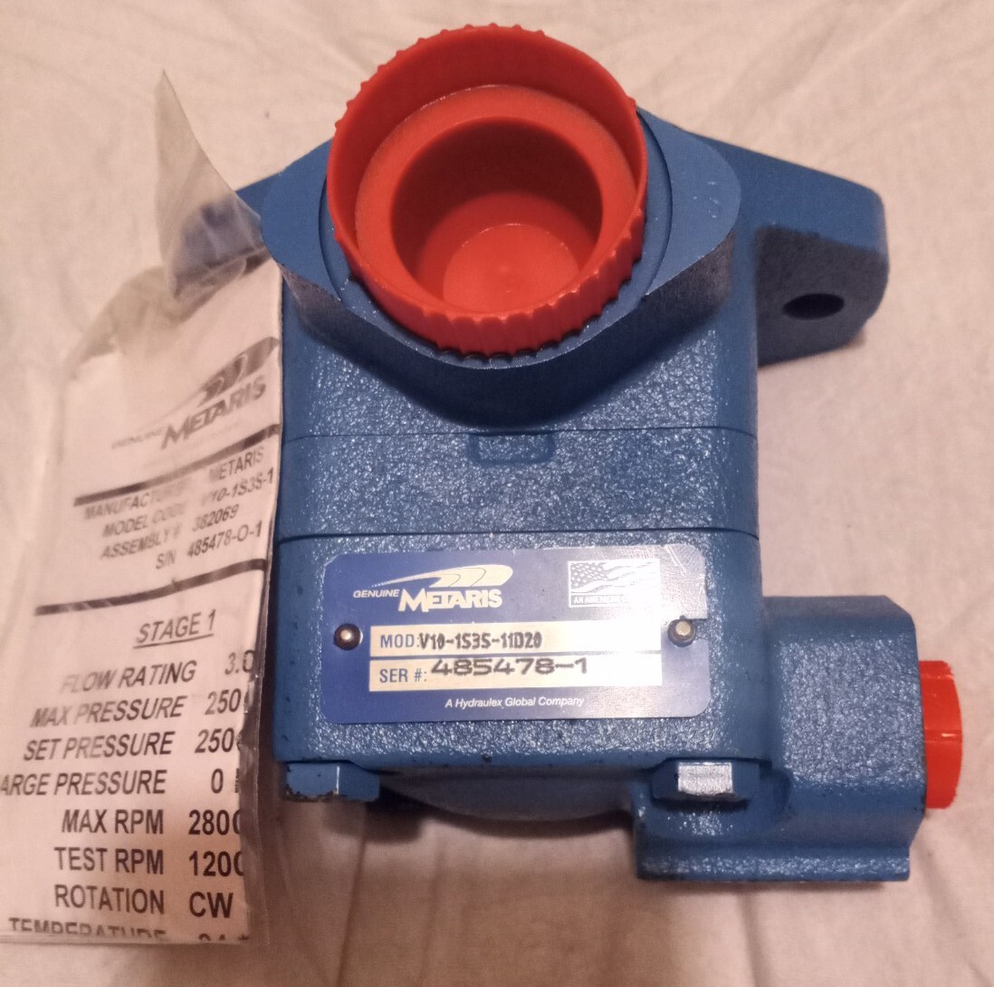 Metaris Pump V10-1s3s-11D20 Hydraulic | eBay