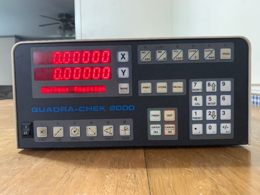 Refurbished Quadra-Chek QC-2200-AR DRO for comparators with Acu-Rite ...