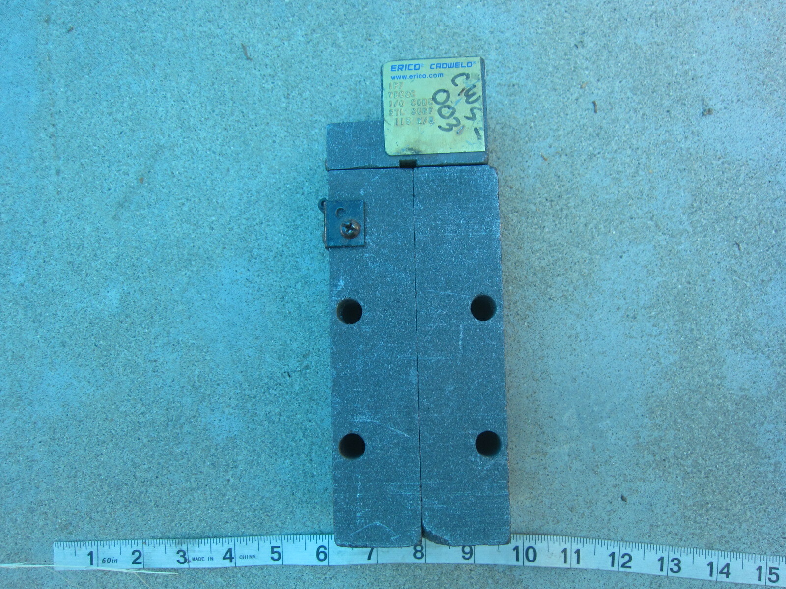 Erico Cadweld VBC2Q Weld Mold, Used | eBay