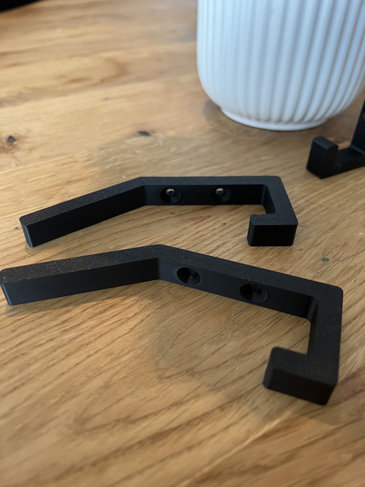 2 x Garderoben Haken Designhaken Für Akustik Paneele Acoustic Panel ...