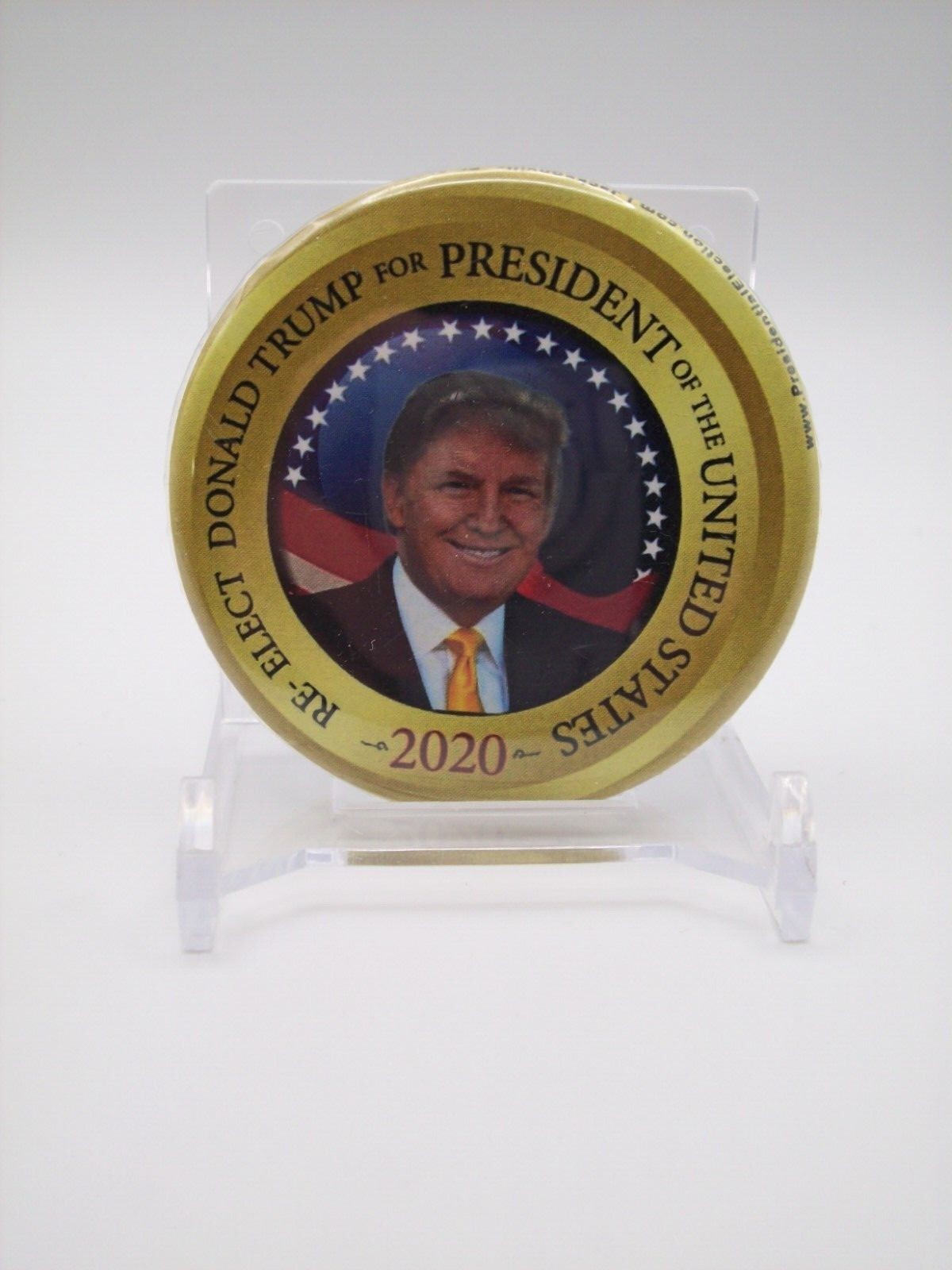 2020 Re-Elect America's President Donald Trump 2.25" Button Pin | eBay