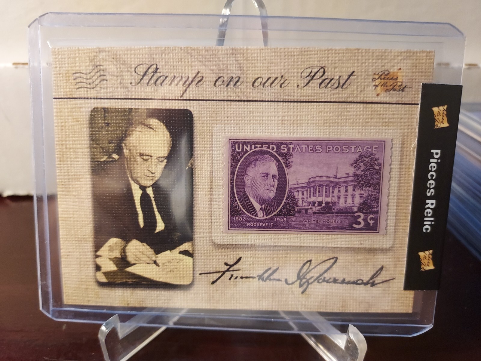 2018 Pieces Of The Past Stamps #SP5 Franklin D Roosevelt 3 Cent Stamp B ...