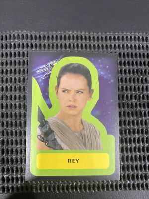 Topps Star Wars Journey To The Force Awakens Sticker Card S-4 Rey ...