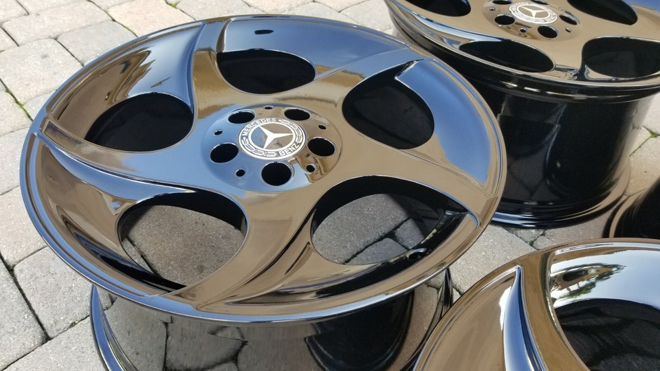 Mercedes R230 SL500 SL600 AMG 55 63 OEM 18x9.5/8.5 Propeller Restored ...