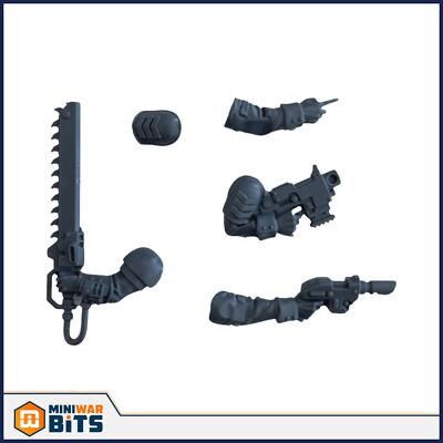 Cadian Shock Troops Sergeant Upgrade Bits - Warhammer 40k Imperial ...