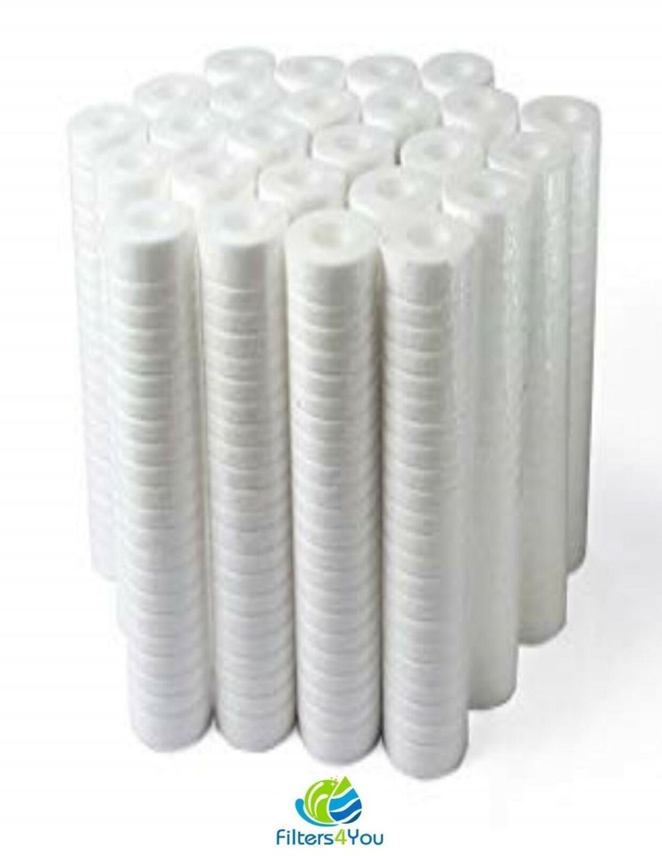 GROOVED POLY WATER FILTER CARTRIDGE 5 MICRON 2.5" X 10" Case/20 | eBay