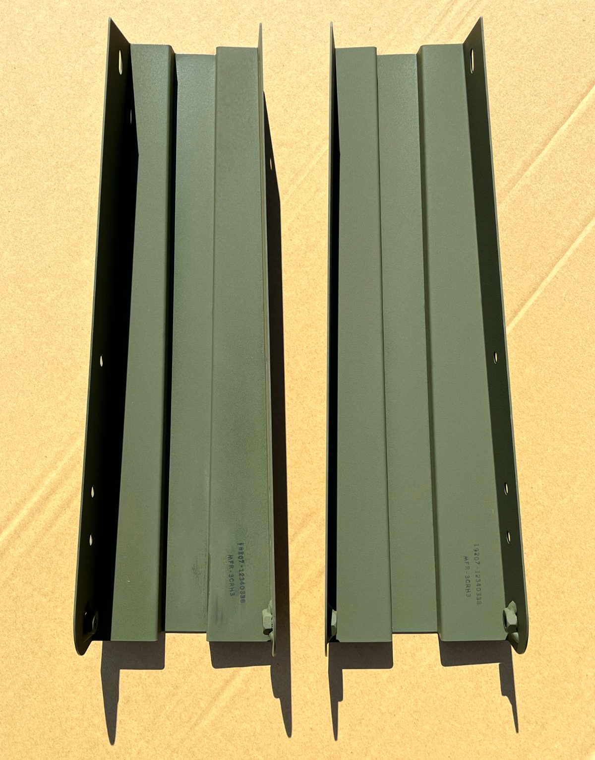 MILITARY HMMWV B PILLAR COVER PAIR/SET 12340338 2540-01-192-5937 M998 ...