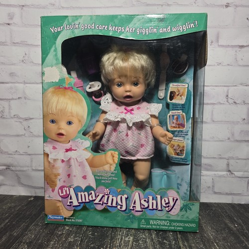 READ 2001 Li'l Amazing Ashley Doll Playmates Vintage Sealed Damaged Box ...