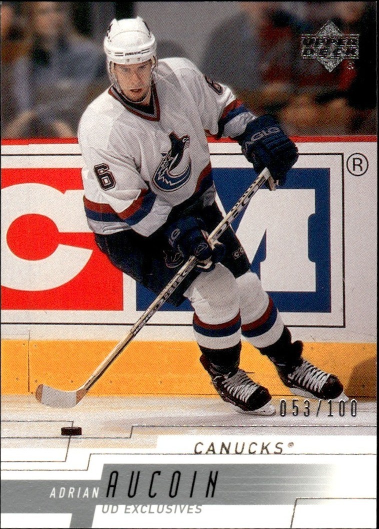2000-01 Upper Deck - Adrian Aucoin #398 Exclusives /100 for sale online ...