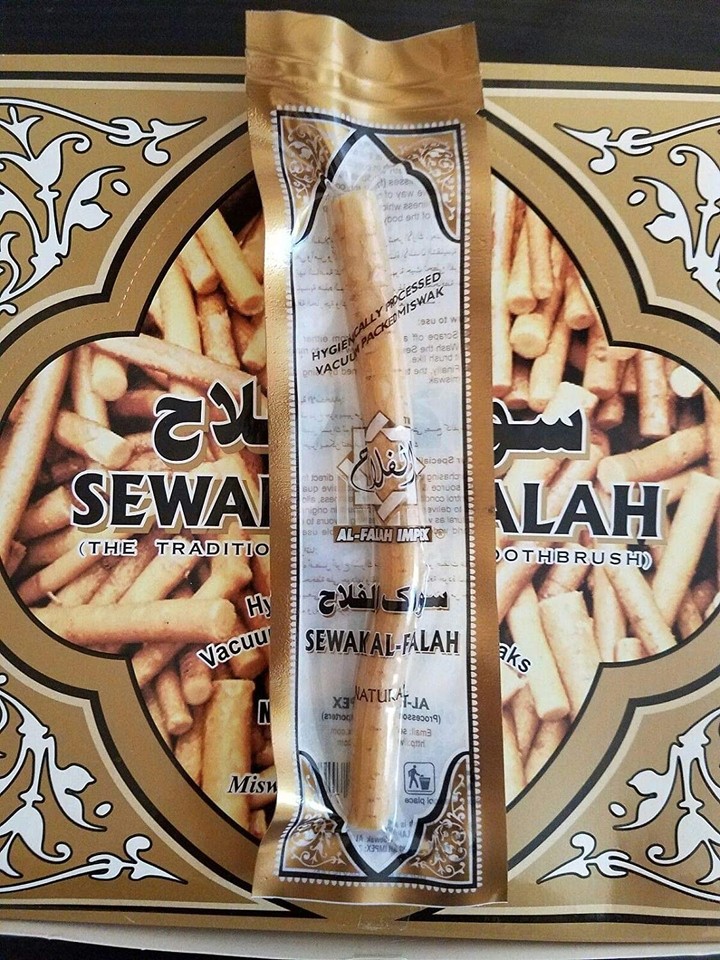 Herbal Natural Miswak Toothbrush Flavored Brush 100% Organic Tooth ...