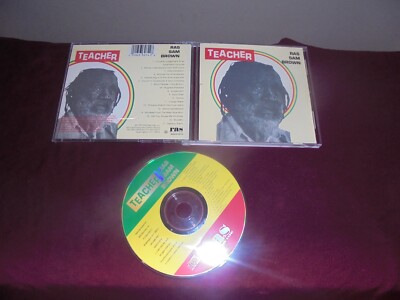 Ras Sam Brown "Teacher" CD Real Authentic Sound – RASCD 3074 USA 1991 ...