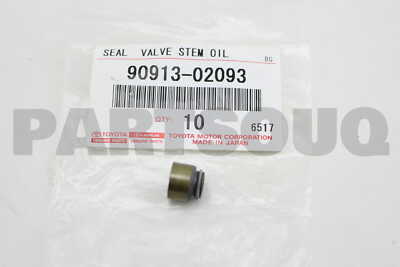 9091302093 Genuine Toyota SEAL OR RING, O(FOR VALVE STEM OIL) 90913 ...
