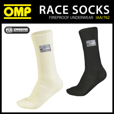OMP Racing Fireproof Socks for Race Rally & Motorsport FIA 8856-2018 ...