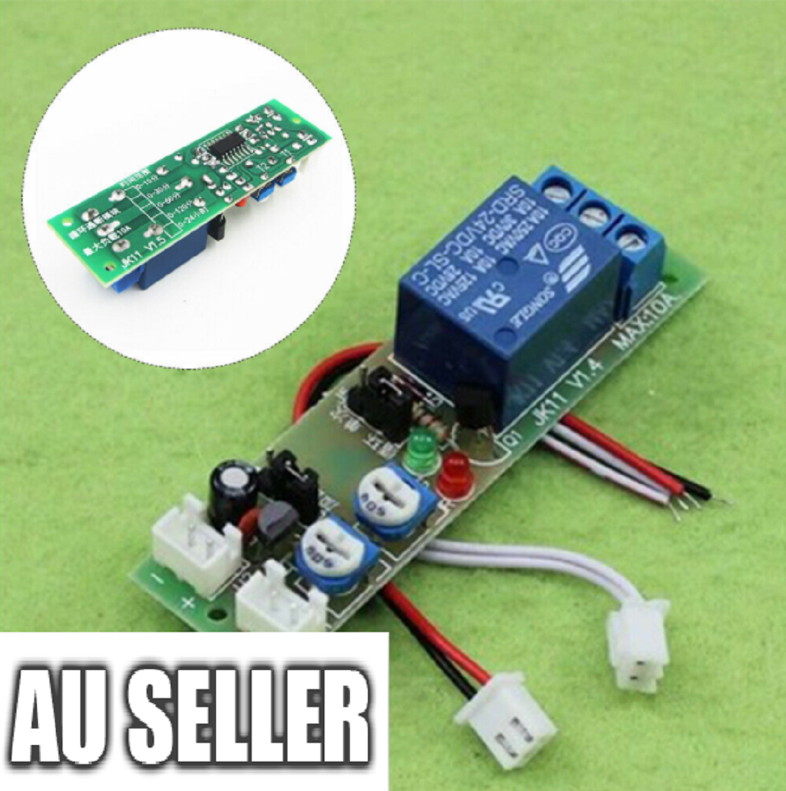 DC 5V/12V/24V ON OFF Module Infinite Loop Cycle Timing Timer Time Delay ...