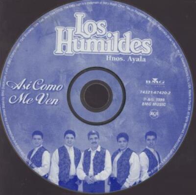Los Humildes: Asi Como Me Ven MUSIC AUDIO CD latin grupero band 1999 ...