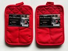2 X Royal Crest Kitchen Polyester/Neoprene Pot Holders 7” X 10”with ...