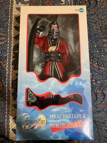 FINAL FANTASY Figure Aaron Soft vinyl statue Character collection 1/6 ...