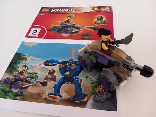 LEGO NINJAGO 71740 JAY ELECT ROBOT MECH #2 BORG VEHICULE EYEZOR MINIFIG ...