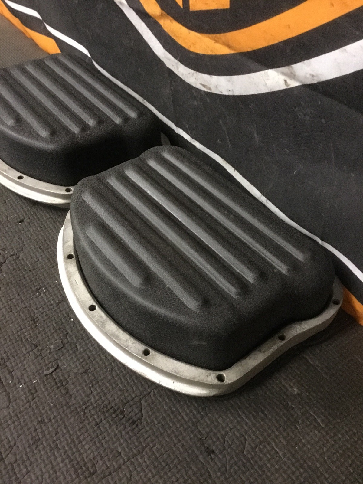 Harley Davidson Panhead Rocker Box Covers D Rings FL 48 49 50 FLH ...