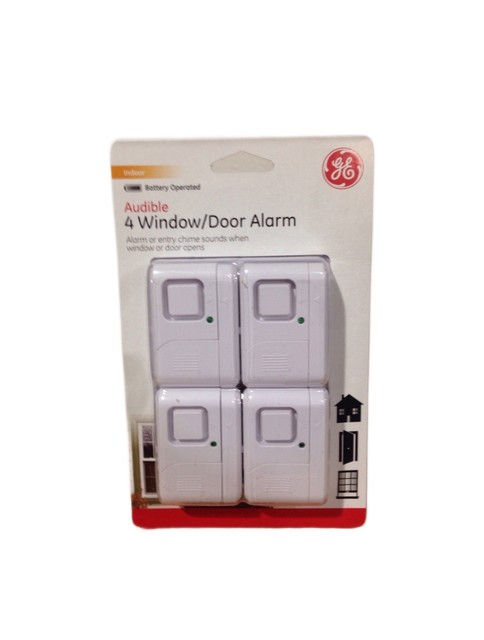 GE 4pk Wireless Window & Door Alarm 45174 for sale online | eBay