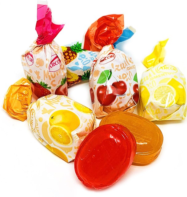 SweetGourmet Arcor Fruit Filled Assorted Bon Hard Candy, 2 lb for sale ...