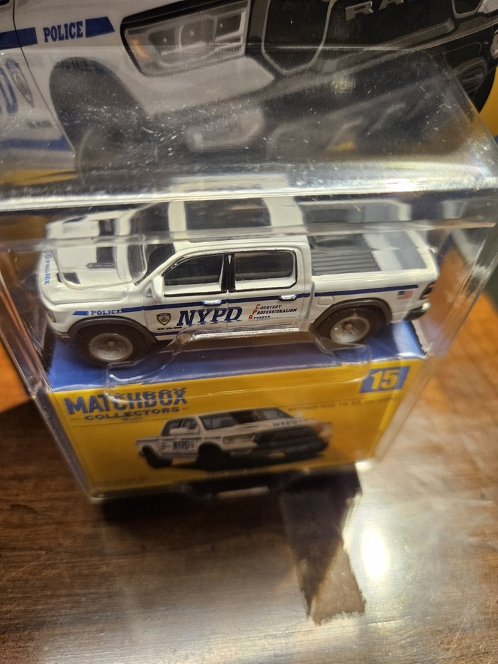 2025 MATCHBOX COLLECTORS #15/20 NYPD POLICE 2020 RAM REBEL | eBay