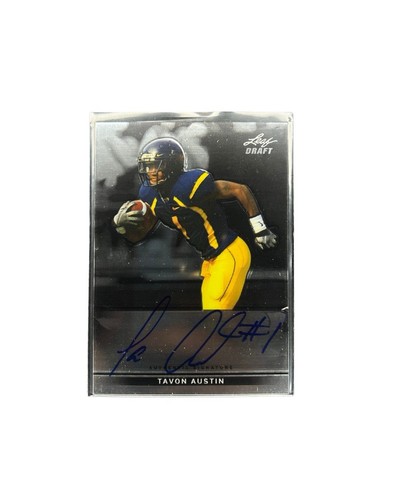 2013 Leaf Metal Draft Tavon Austin AUTO | eBay