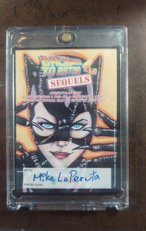 SPONGEBOB BATMAN & PATRICK ROBIN Sketch Card by Mike LaPeruta Original ...